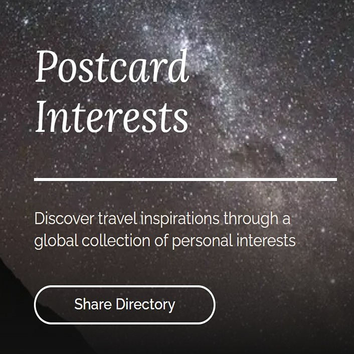 Postcard Travel Interests